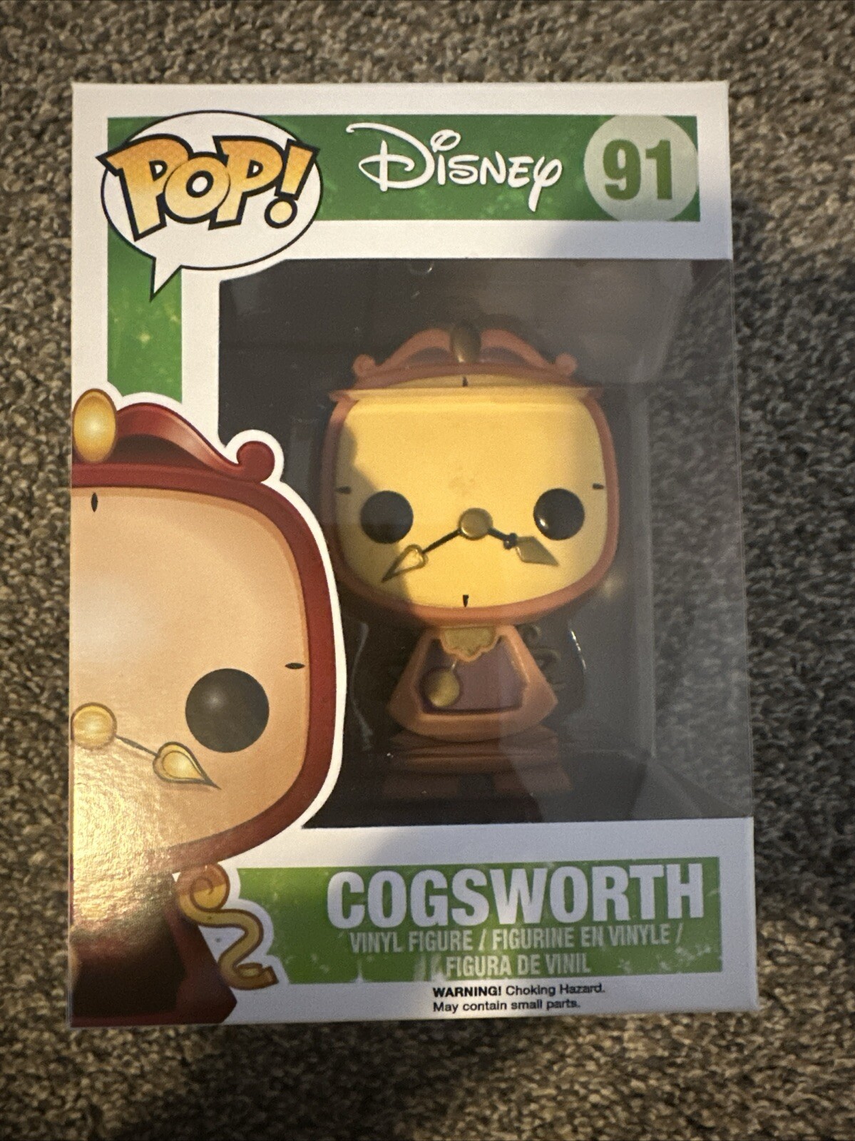 Funko Pop! Cogsworth 91: Disney: Series Six | eBay