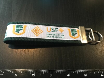 University of San Francisco, Key Fobs, Key Chains, Wristlet, College ...