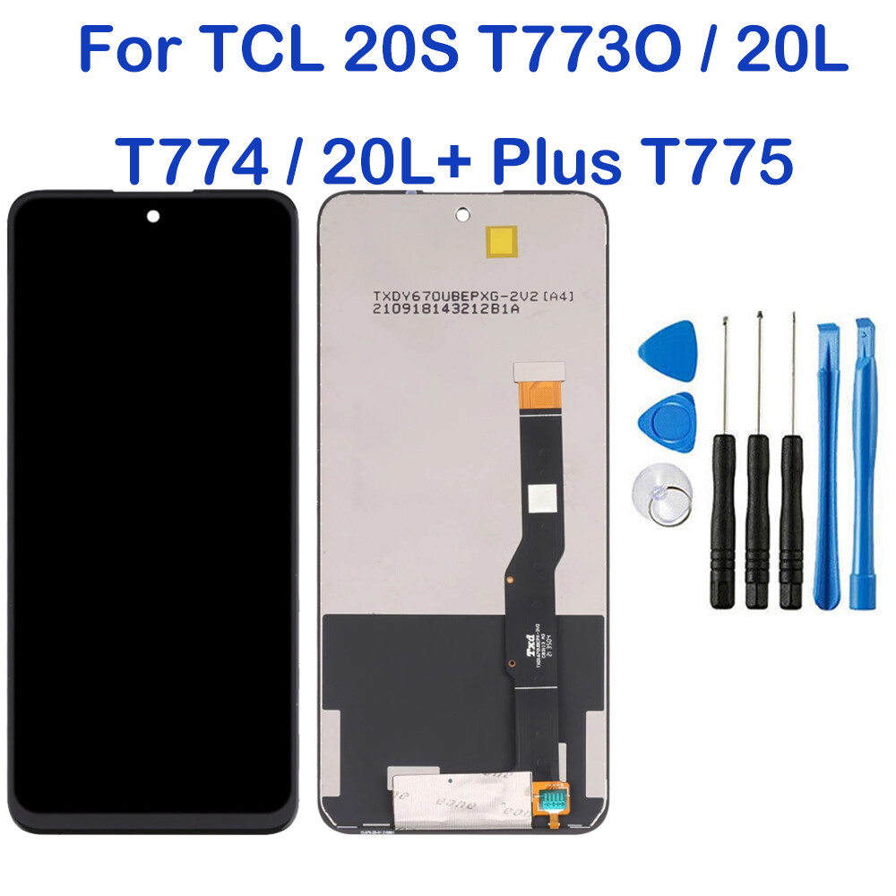 LCD Display Touch Screen Digitizer For TCL 20S T773O / 20L T774 / 20L ...