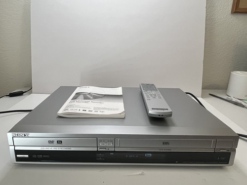 Sony RDR-VX500 DVD VCR Combo Recorder Dubbing Player VHS W/Remote ...