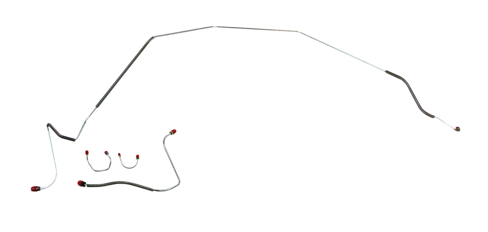 67 68 69 Camaro & Firebird Front Brake Line Kit w/Disc Brake Conversion ...