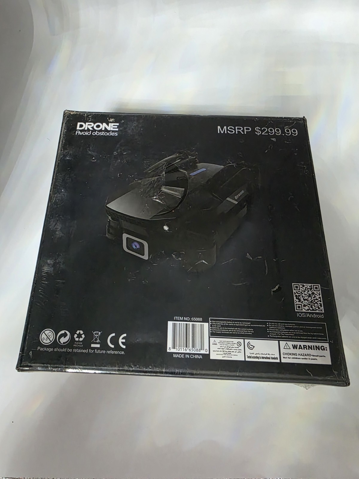 SMS Drone, also known as the Myshle 4K HD Camera Aerial Drone NEW IN ...