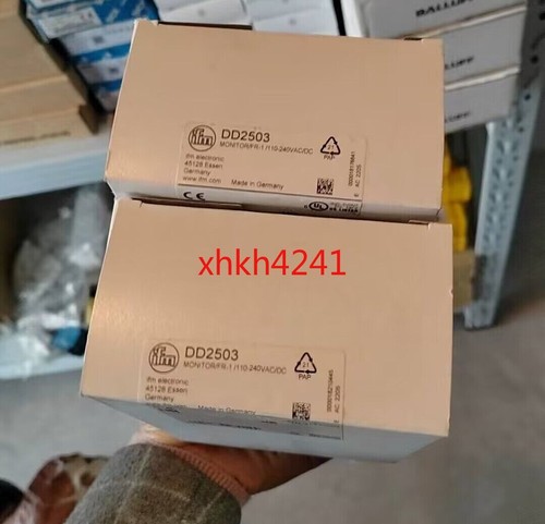 NEW IFM DD2503 MONITOR/FR-1/110-240VAC/DC IN BOX Expedited Shipping ...