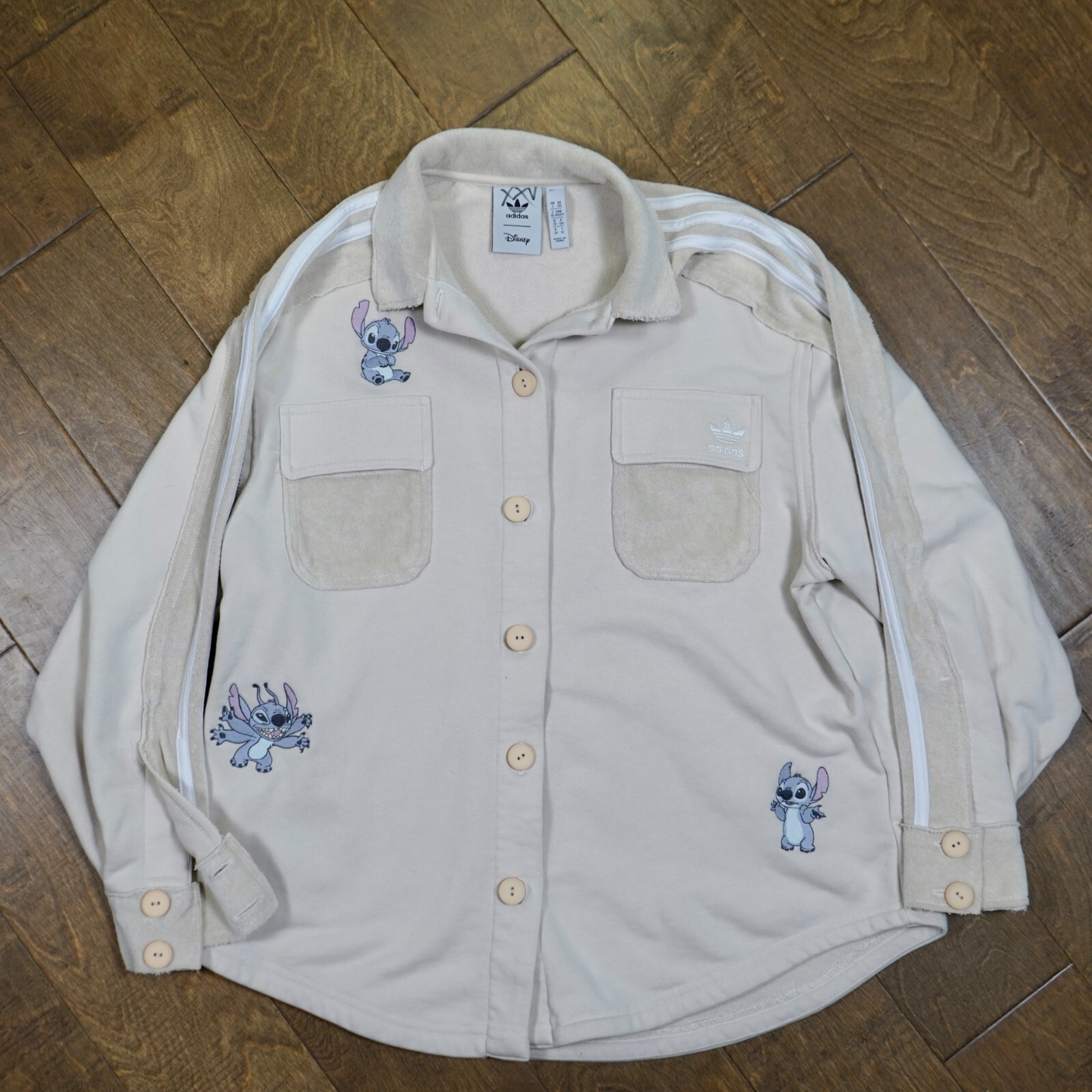 Adidas Originals Disney Lilo & Stitch Beige Women Sz … - Gem