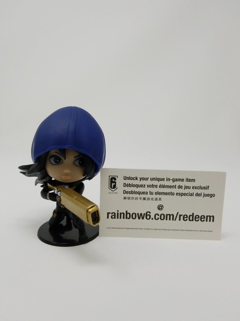 Ubisoft Rainbow Six Collection Hibana Vinyl Figure Siege CHIBI Charm ...