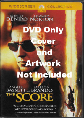 The Score 2001 Widescreen Edition DVD Like New DVD ONLY | eBay