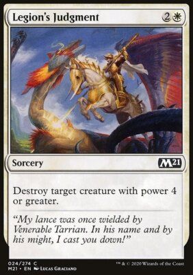 MTG Magic the Gathering Legion's Judgment (24/417) Core Set 2021 LP | eBay