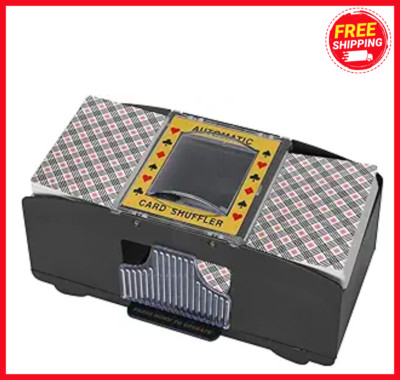 Card Shuffler 2 Deck | Automatic Electric Playing Card Shuffler ...