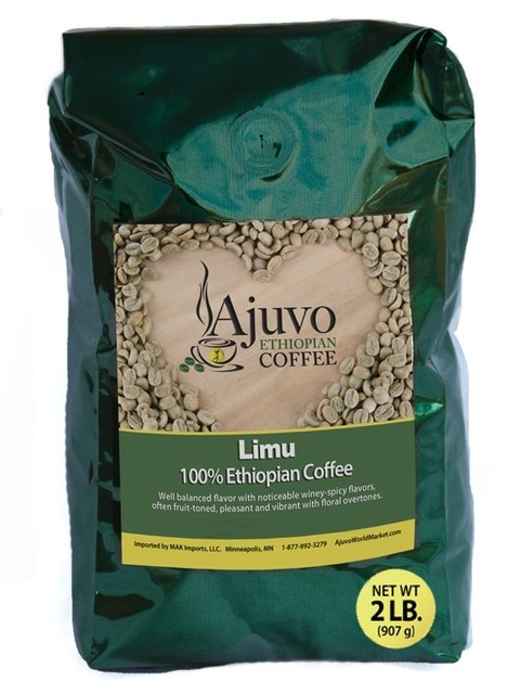 Ethiopian Limu Coffee – Roasted Ground (2 Lb) Is With UPC 896413002348 ...