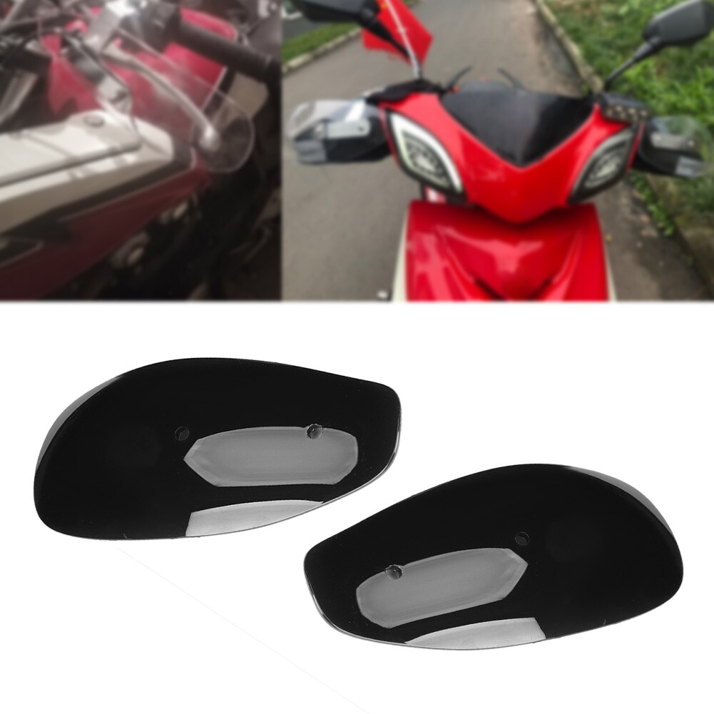 2Pcs Motorcycle Hand Guard Wind Deflector Protector 10mm/0.4in | eBay
