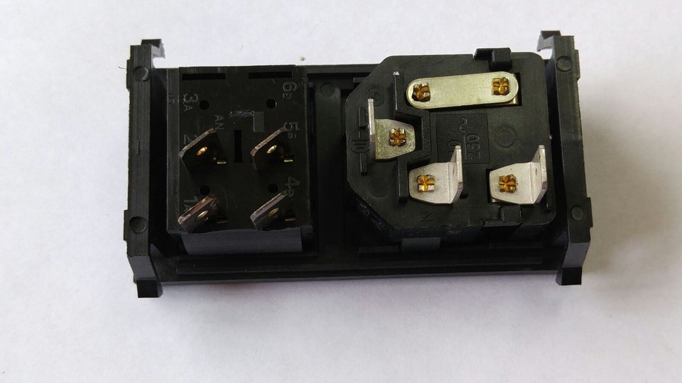 LOT OF 10 PCS BULGIN BZV01/Z0000/10 POLYSNAP POWER INLET MODULE | eBay