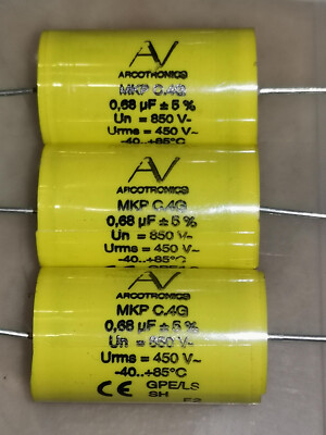 680nF 0,68uF 850V - 8PCS - MKP C.4G Arcotronics / Audio | eBay