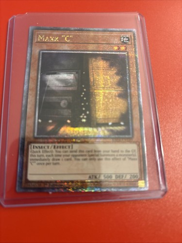 Maxx "C" 1st Edition Quarter Century Secret Rare RA04-EN150 Yu-Gi-Oh ...