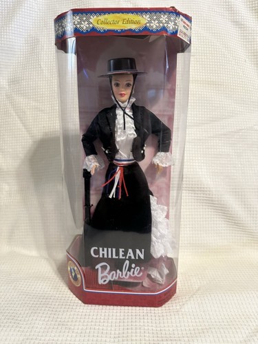 Chilean Barbie Dolls of World Collector Edition 18559 Vintage 1997 NIB ...