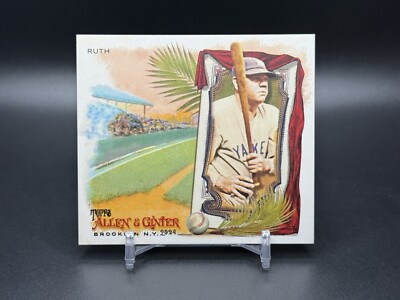 2024 Topps Allen & Ginter #N43-19 Babe Ruth Box Topper Yankees Case Hit ...