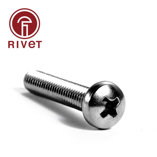 DIN EN ISO 7045 316 Stainless Steel M2 M2.5 M3 M4 Cross Recessed Pan ...