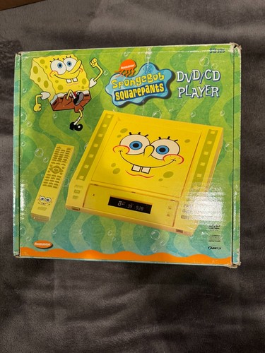 Spongebob Squarepants DVD Player NEW Open Box Nicktronics Nickelodeon ...