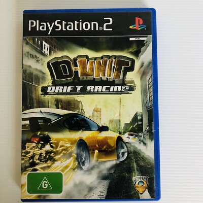D-Unit Drift Racing - PS2 Game - VGC - PlayStation 2 - Complete | eBay