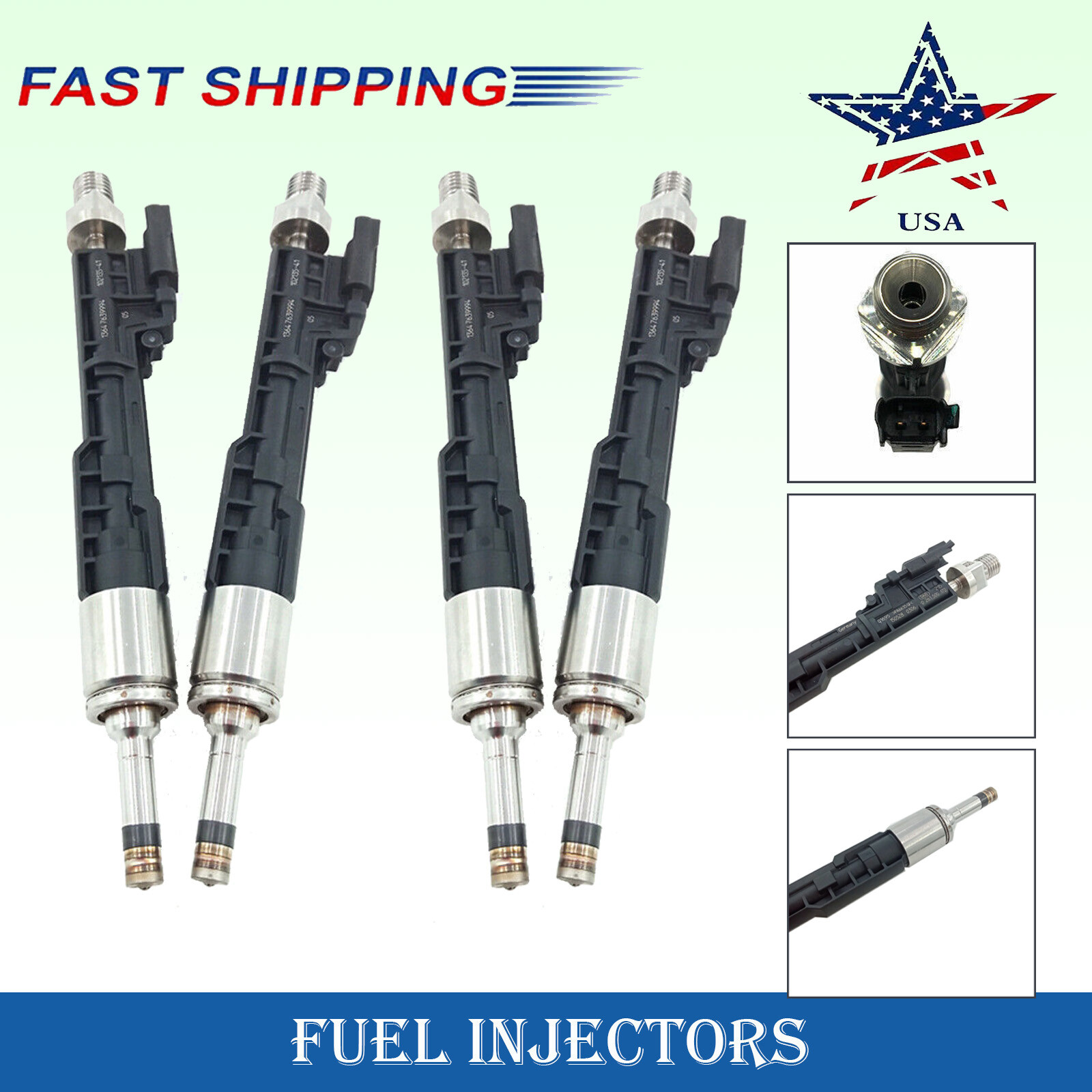 4pcs FJ1178 Fuel Injectors For 228i F22 F23 320i xDrive F30 ...