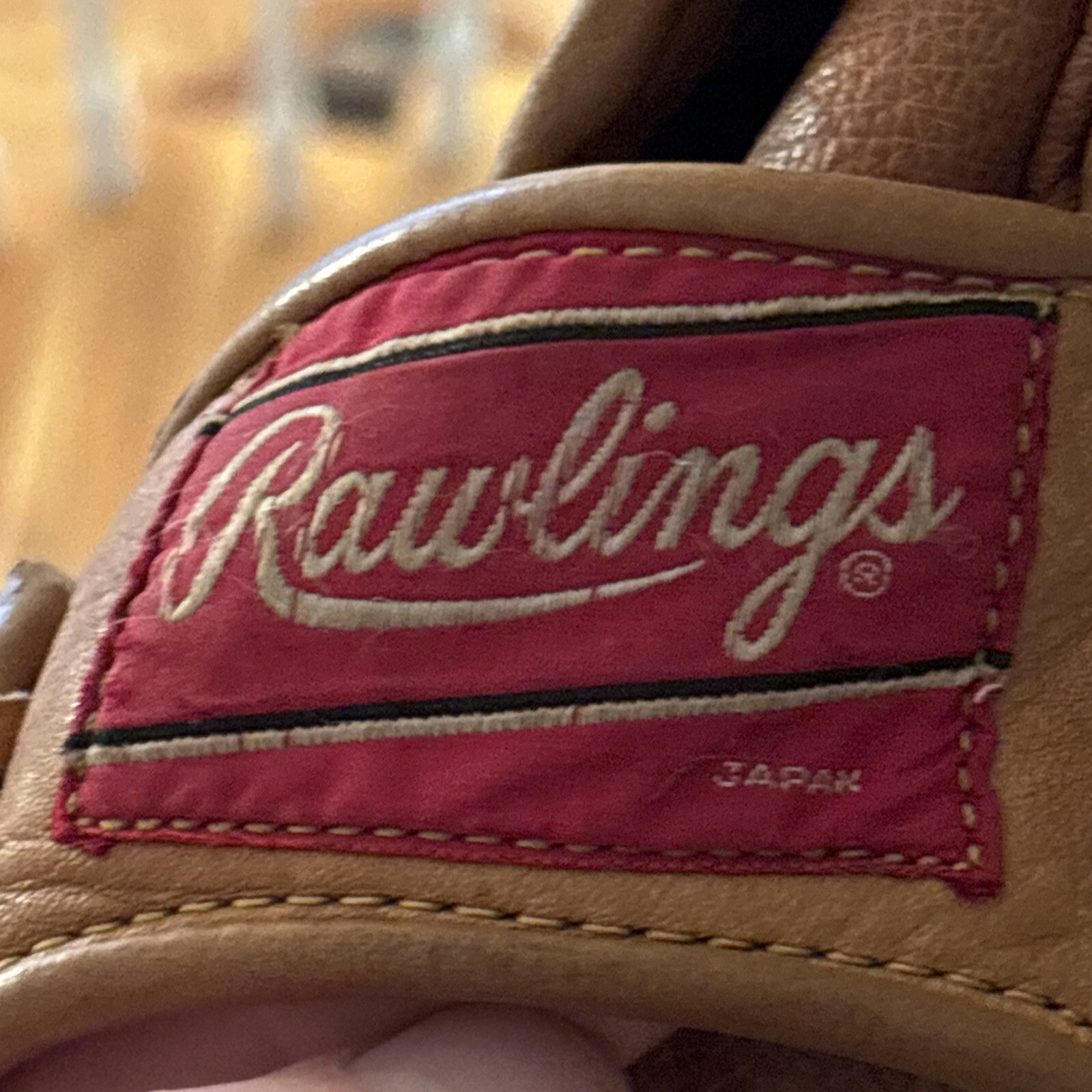 Vintage Rawlings Baseball Glove Tommy Davis 1960’s Rare Japan Leather ...