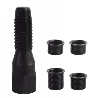 14mm Spark Plug Rethread Thread Repair Kit Helicoil Reamer Tap Tool w ...