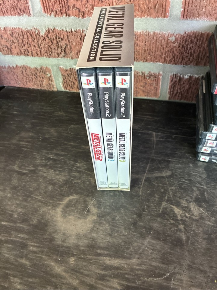 Ps2 Lot Including Metal Gear Solid: The Essential Collection Complete 2 ...
