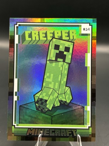 Creeper Foil Card #/475 Minecraft 2024 Panini | eBay