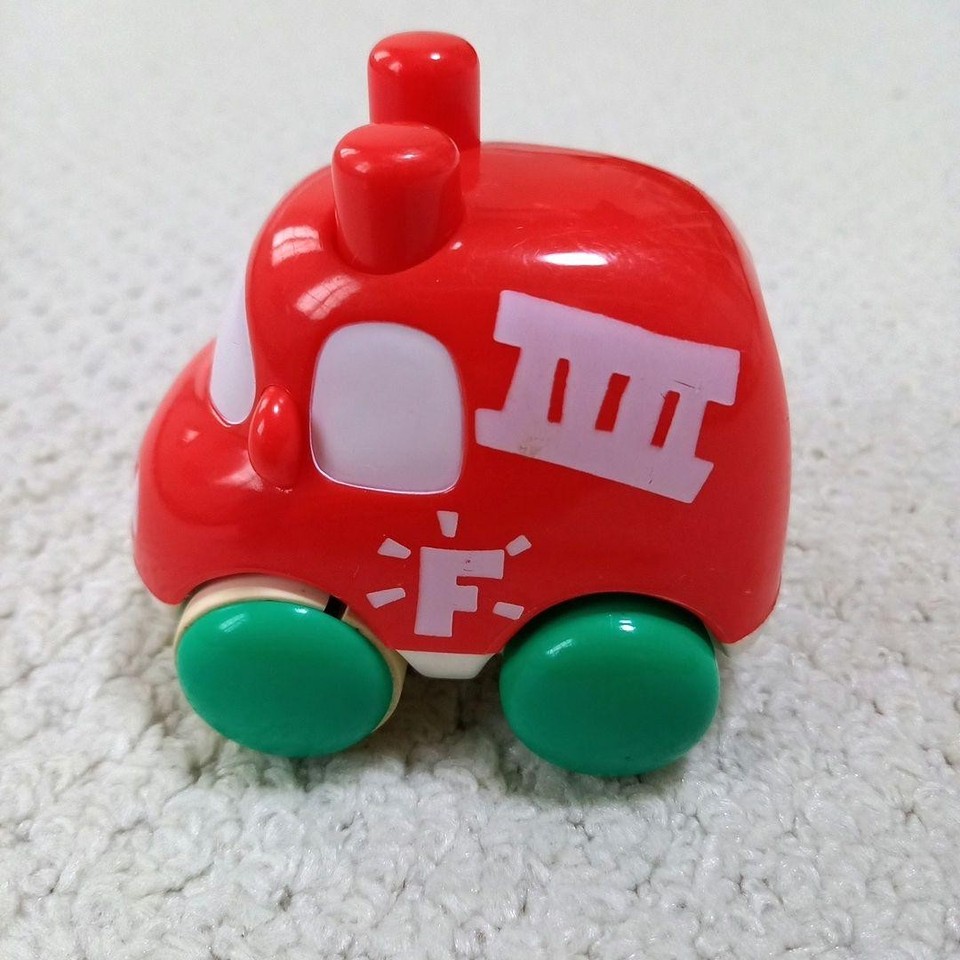 Mukku Miniature Car Bandai Fire Truck Mukku Friction Retro Toy #QY0NRL ...