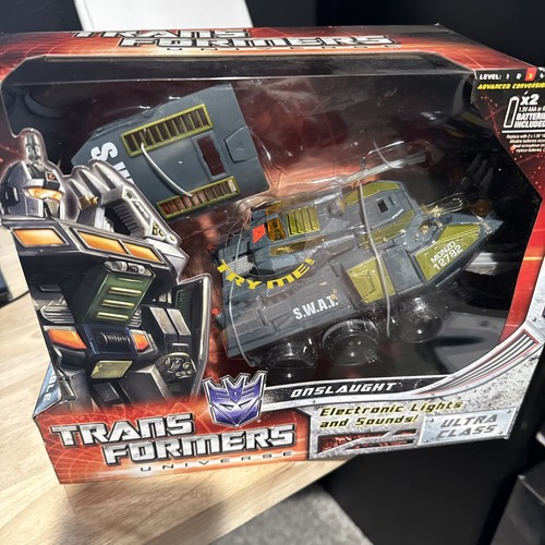 Hasbro Transformers Universe “Onslaught” Ultra Class Action Figure 2008 ...