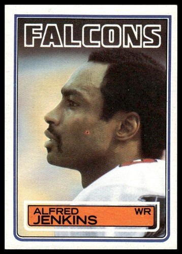 1983 Topps #19 Alfred Jenkins Atlanta Falcons NM+ | eBay