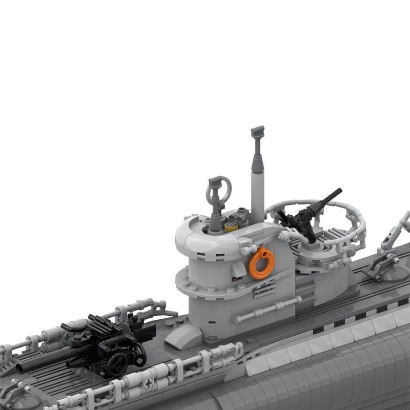 U-Boat Type VIIC Submarine Model 4562 Bricks MOC-139272 Creative Play ...