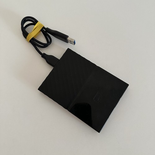 WD My Passport WDBYVG0010BBK-WESN Black USB 3.0 1TB Portable External ...