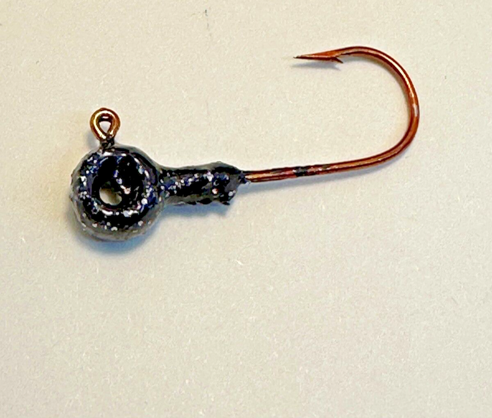 Crappie jig heads 1/16oz nibbles, slab bite, Powerbait Scent holder jig ...