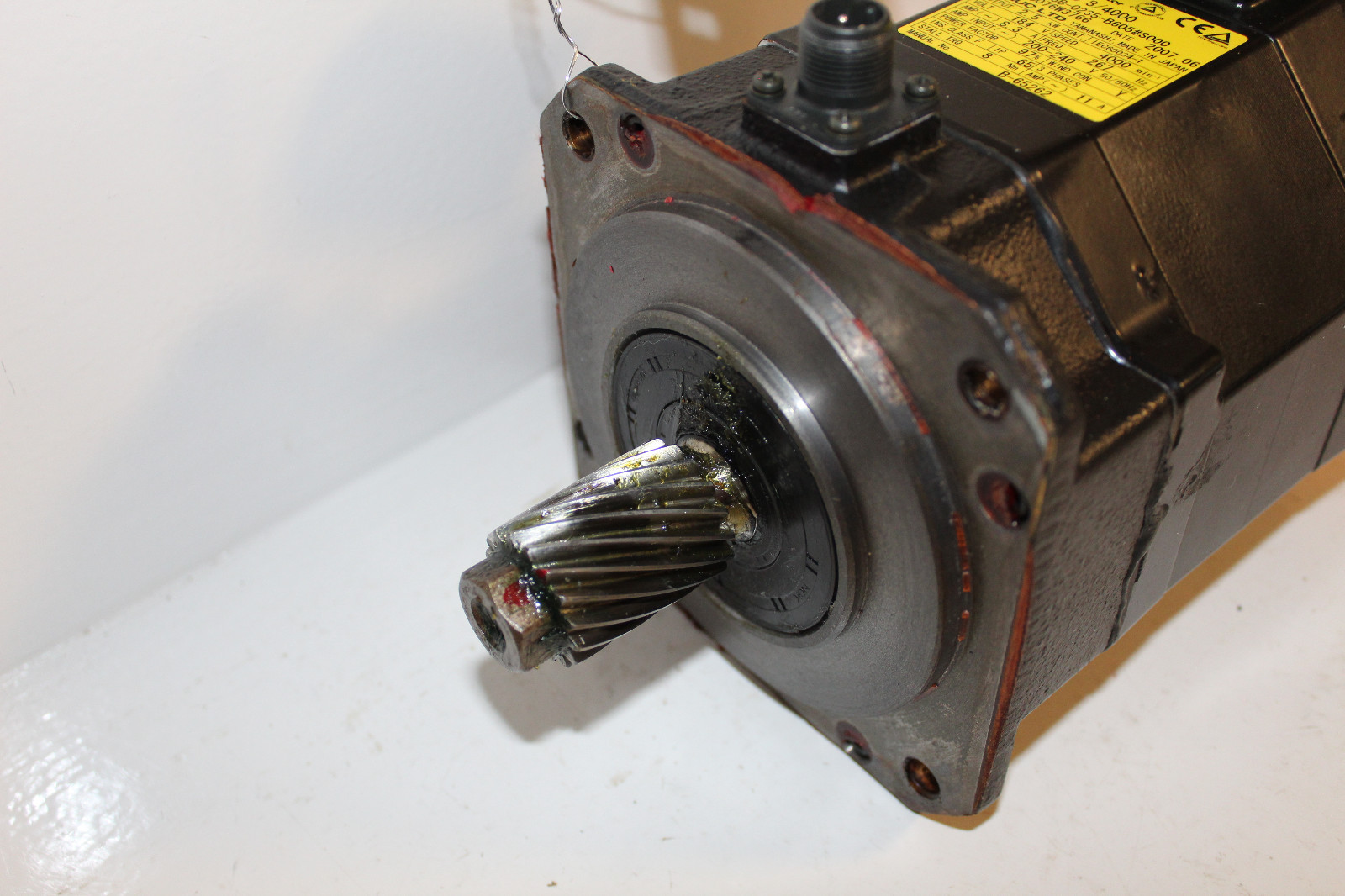 Fanuc Servo Motor A06B-0235-B605 w/ A860-2010-T341 Pulsecoder IN1612 | eBay