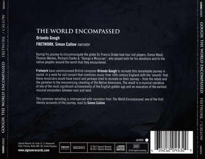 FRETWORK / SIMON CALLOW ORLANDO GOUGH: THE WORLD ENCOMPASSED NEW CD ...