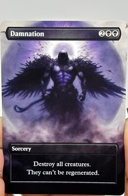 Damnation Proxy Card with Custom designed art | eBay