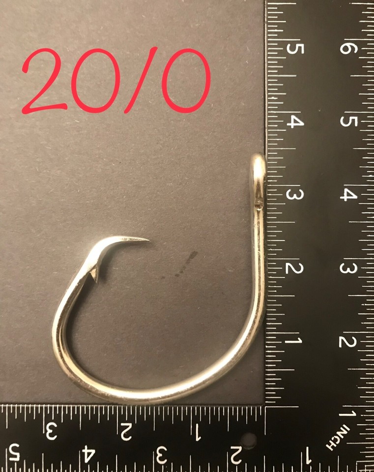 6Ft Castable Shark Fishing Rig - Choose Hook Size - Circle Hooks | eBay