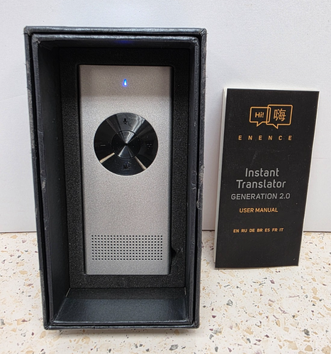 MUAMA Enence Instant Two-Way Translator Personal Language Assistant New ...