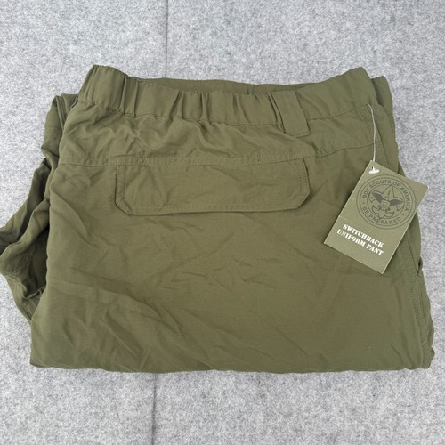 Boy Scouts Uniform Pants Men's XXXL 3X Zip Ankles Convertible Nylon ...