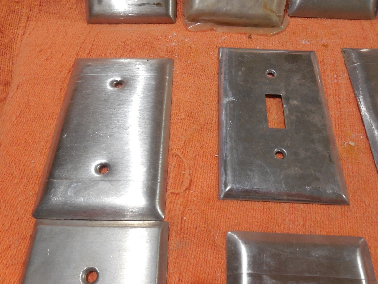 (10) Light Switch Duplex Blank Conduit Wall Plate Outlet Covers not all ...