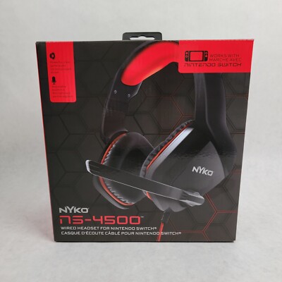 NYKO NS-4500 Gamer headset for Nintendo Switch - New/Sealed | eBay