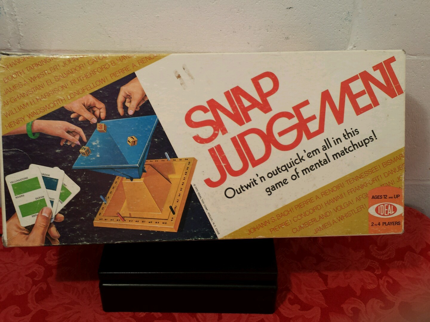 Snap Judgement Game from Ideal 1972 COMPLETE with 1 Replaced Peg | eBay