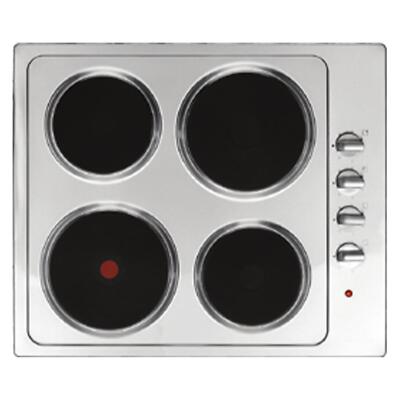 4 Plate Electric Hob Cooktop, Small & Large Hotplates, 5500 W ...