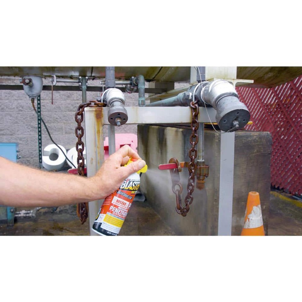 PB Blaster Penetrating Oil Rusted Seized Bolts Lubricant Spray 11oz ...