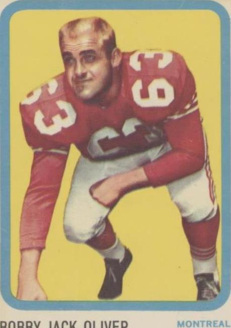 1963 Topps CFL - Bobby Jack Oliver #43 (RC) for sale online | eBay