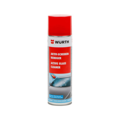 Wurth Active Glass Cleaner 500ml - Safe on painted surfaces, glass ...