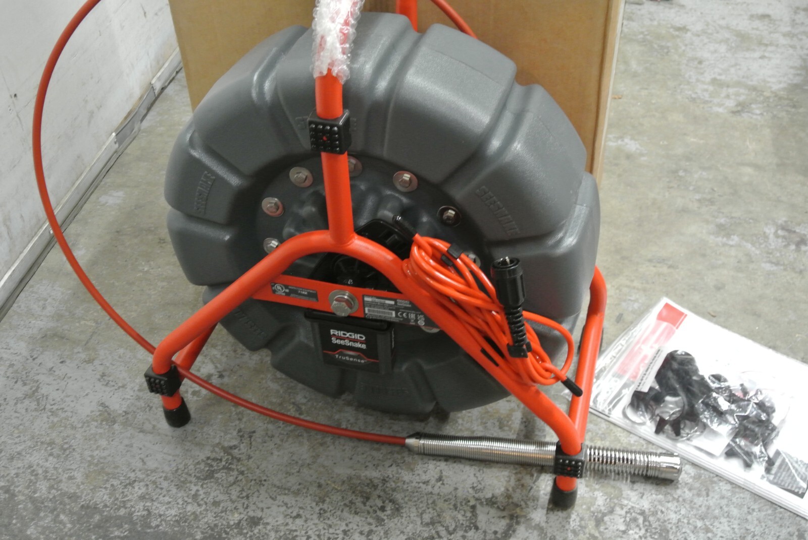 RIDGID 63628 SeeSnake MINI 200' Self Leveling TruSense Sewer Camera ...