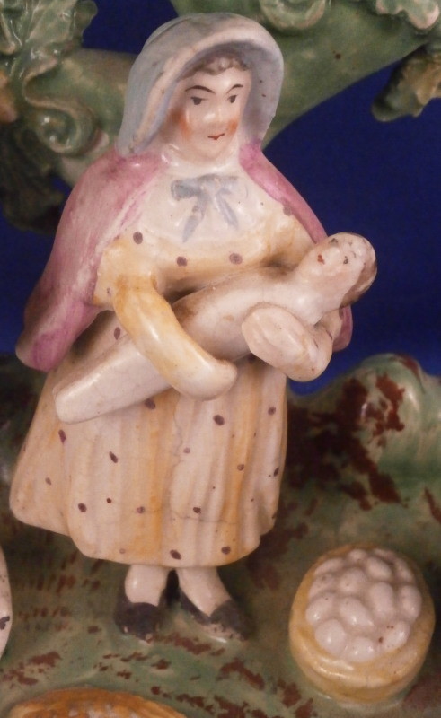Antico Presto 19tC Staffordshire Creamware Mancia The Maiale Figurina ...