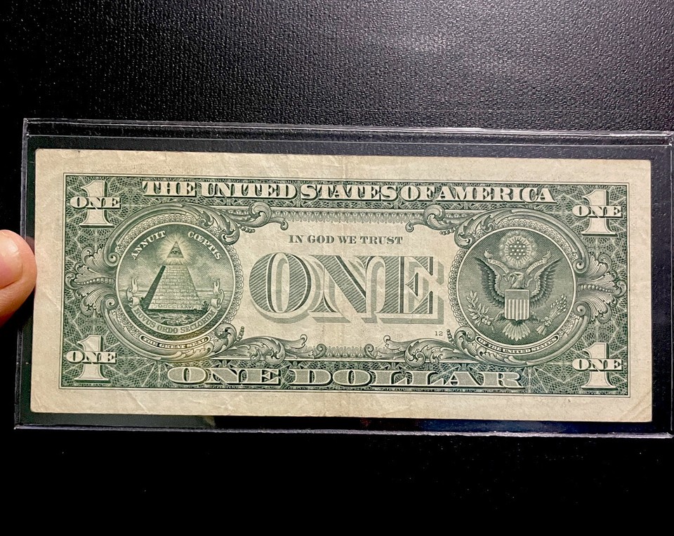 2013-Fancy Serial Number Bank Note Dollar Rare Repeater Bill A79967996A ...