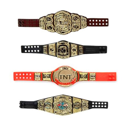 AEW World TNT Tag Team Championship Title Belt Elite Wrestling Toy ...